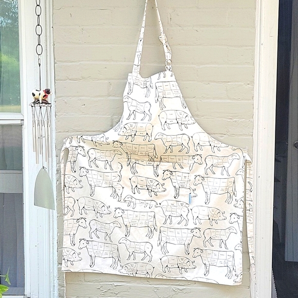 NowDesigns | Kitchen | Butchers Cut Chefs Apron With Front Pocket And ...